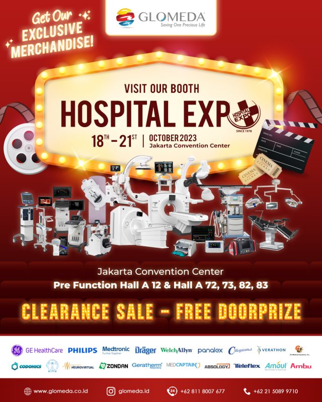 The 35th Indonesia Hospital Expo – HOSPEX 2023 – Glomeda